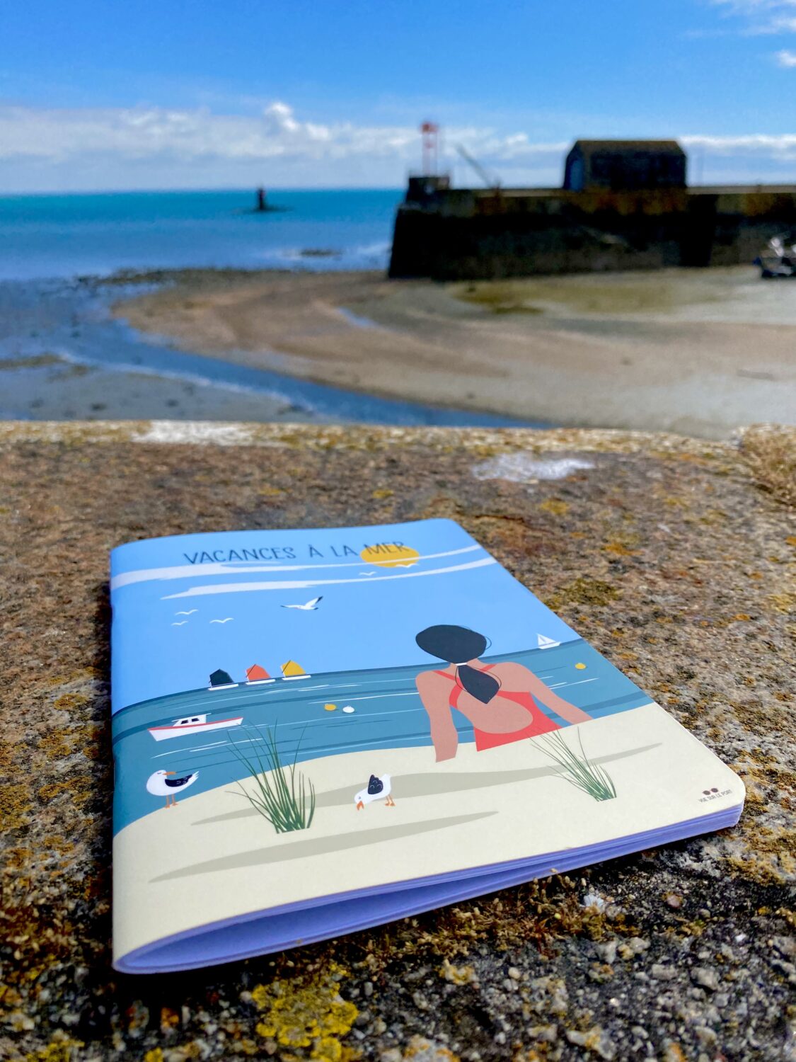 Grand carnet "Vacances à la mer" - Vedettes Jolie France