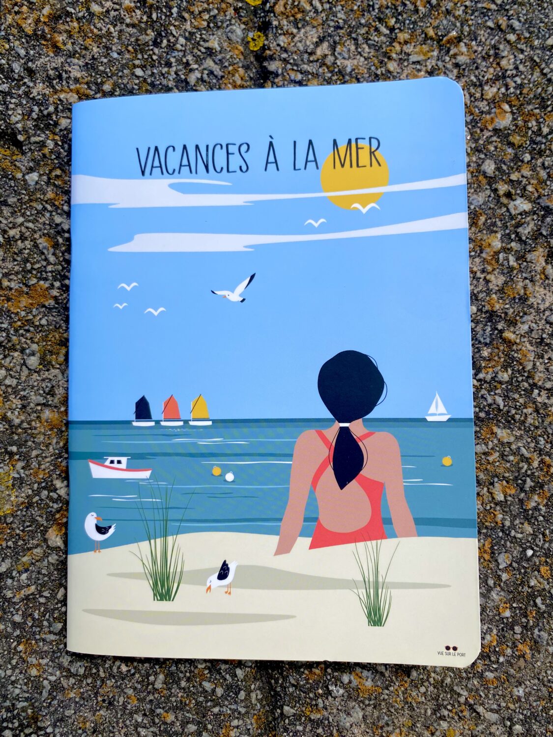 Grand carnet "Vacances à la mer" - Vedettes Jolie France